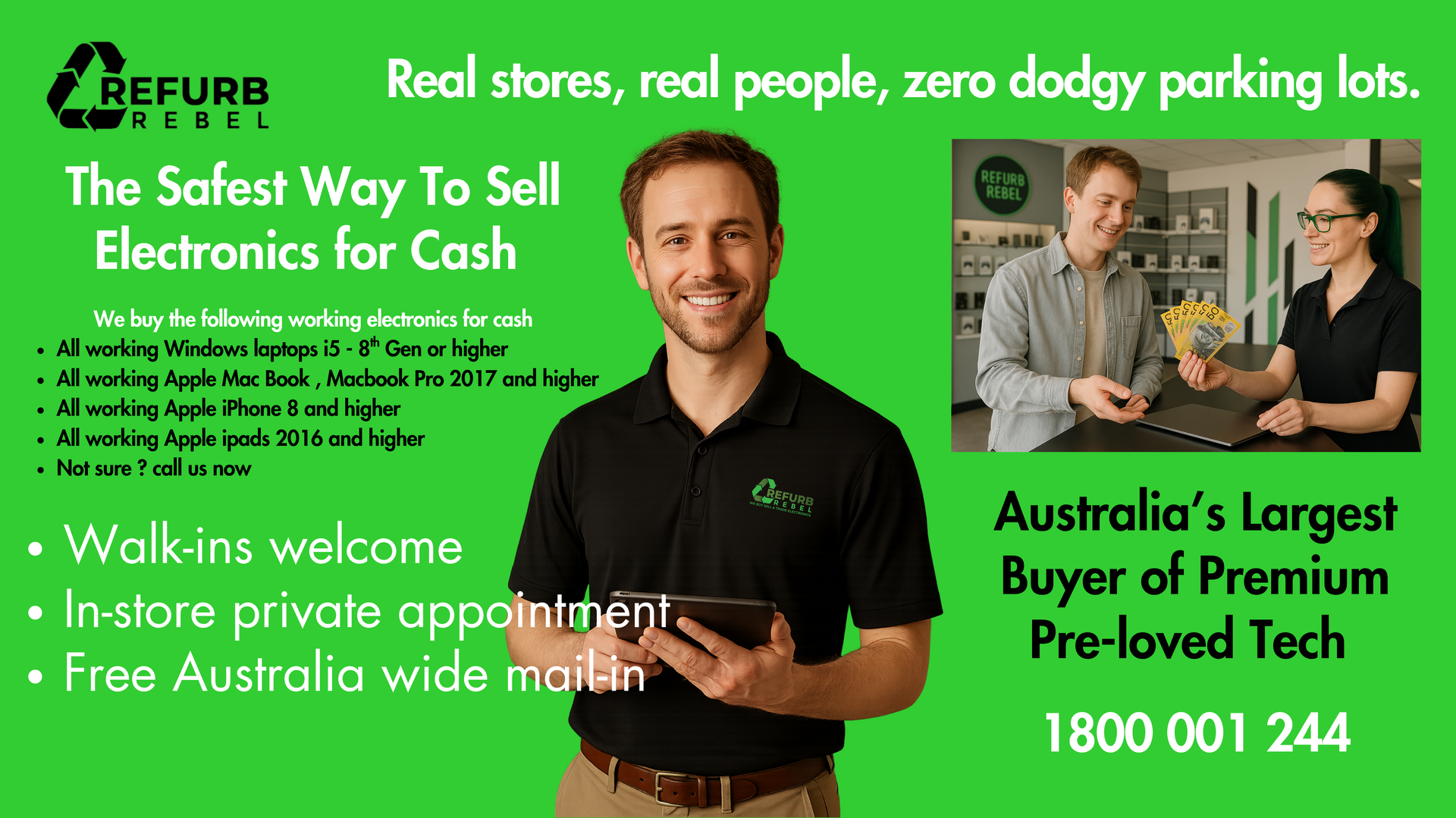 Trade In your technology – Refurb Rebel