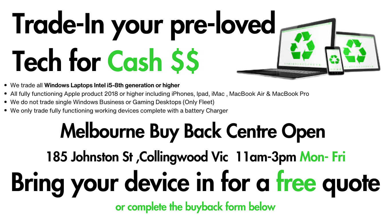 Trade In your technology – Refurb Rebel